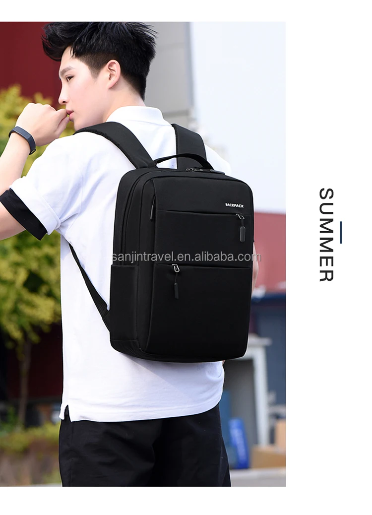 Funky Laptop Bags for Teen - Fashion Grey Waterproof Backpack