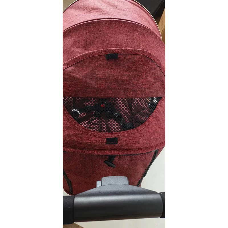 Aluminum Alloy Frame Lightweight Baby Stroller Reversible Handle Pram ...