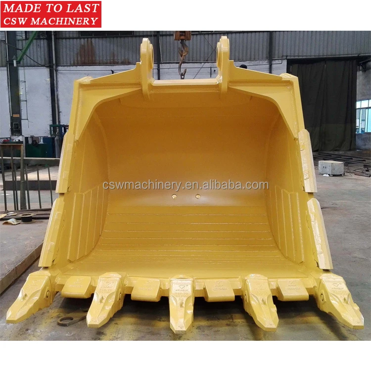 CSW Heavy Duty Digging Bucket - Trench Bucket for 45 Ton Excavators