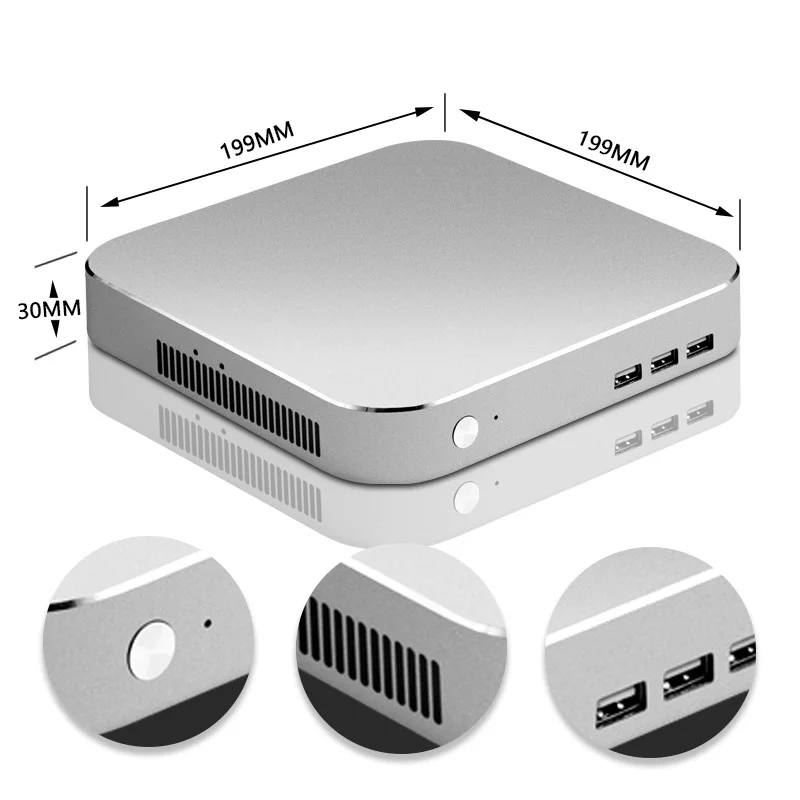 SOEYI Matx Gaming Front Panel Computer Case Cool Design Rgb Glass ...