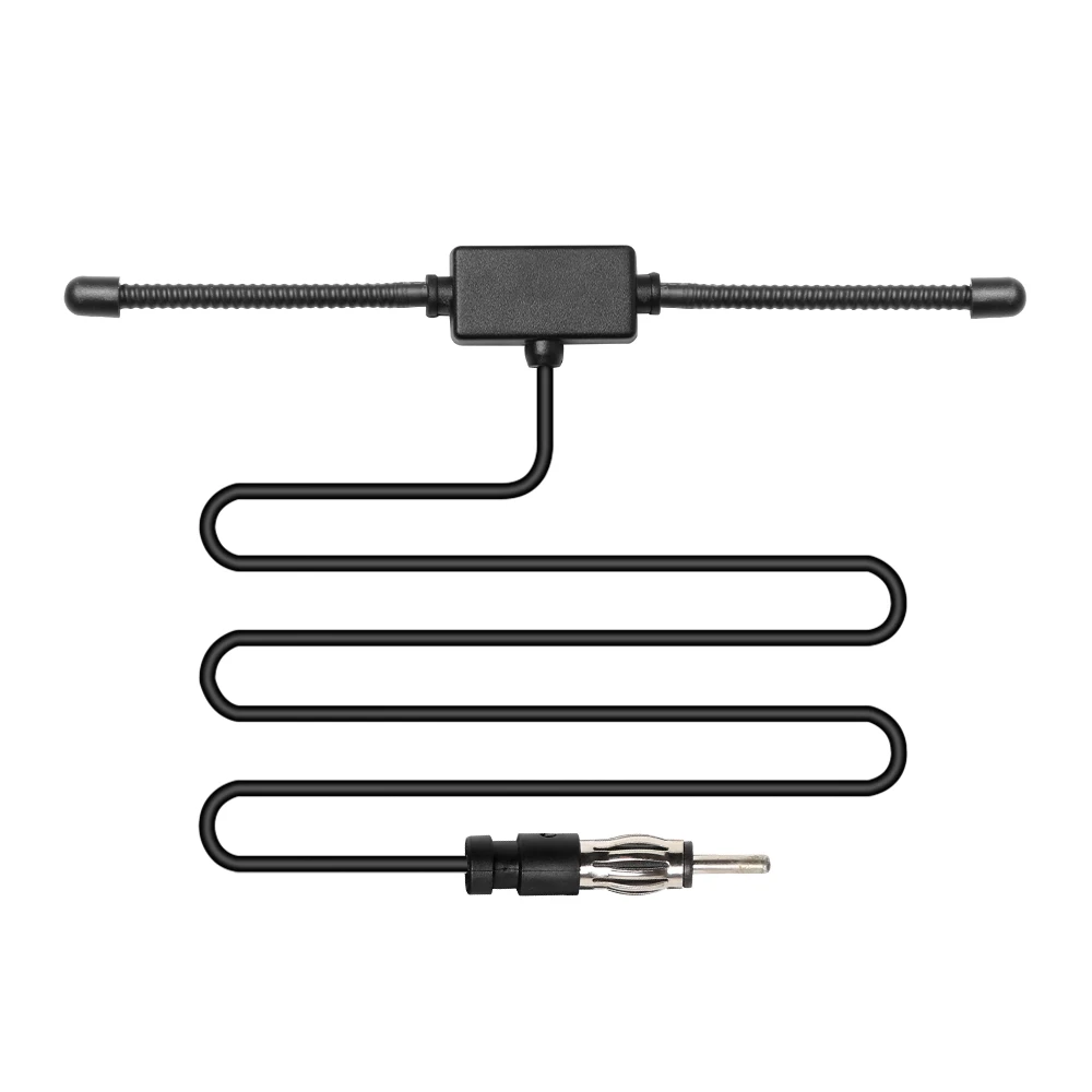 FM Radio Folded Dipole Antenna 75 ohm RF F - Type 3M RG174 Cable for ...