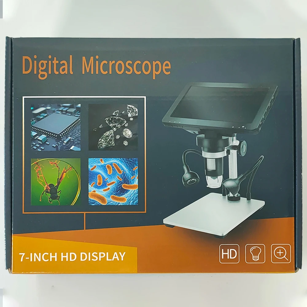 Digital USB Microscope 1600X Magnification Mini Handheld Inspection ...