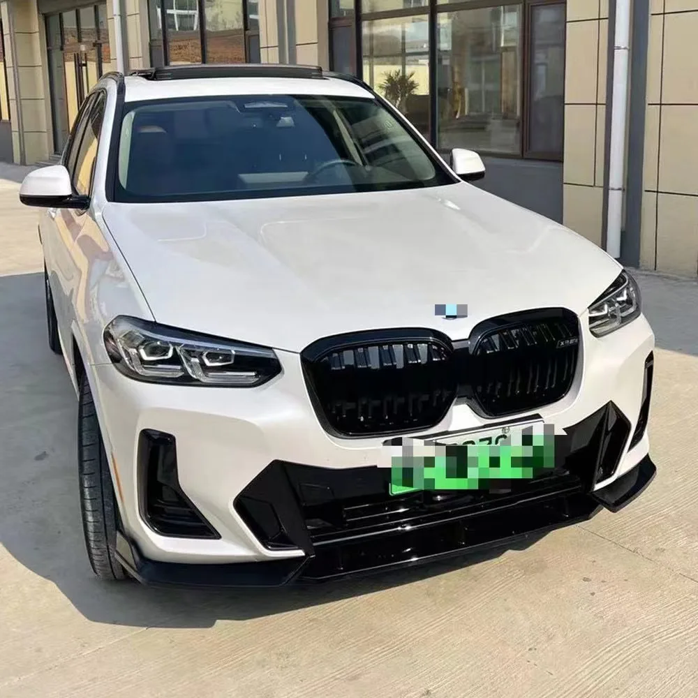 Ix3 Auto Front Bumper Center Gloss Black Grill Grille Cover