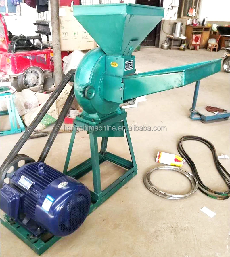 Diesel Engine Maize Flour Wheat Milling Machine Making Corn Powder