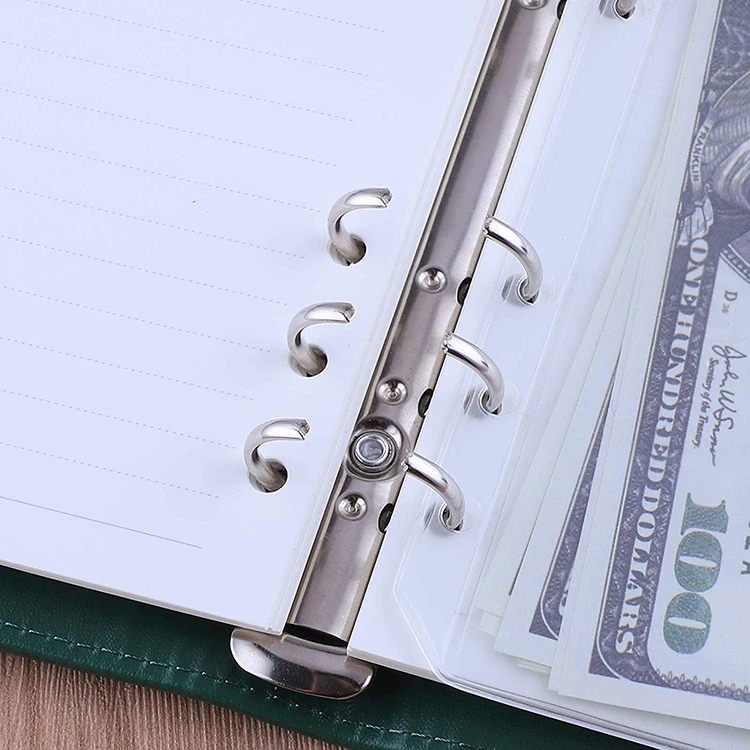 Factory Custom Logo Notepads Budget Binder Memo Pads Notes Book Pu ...