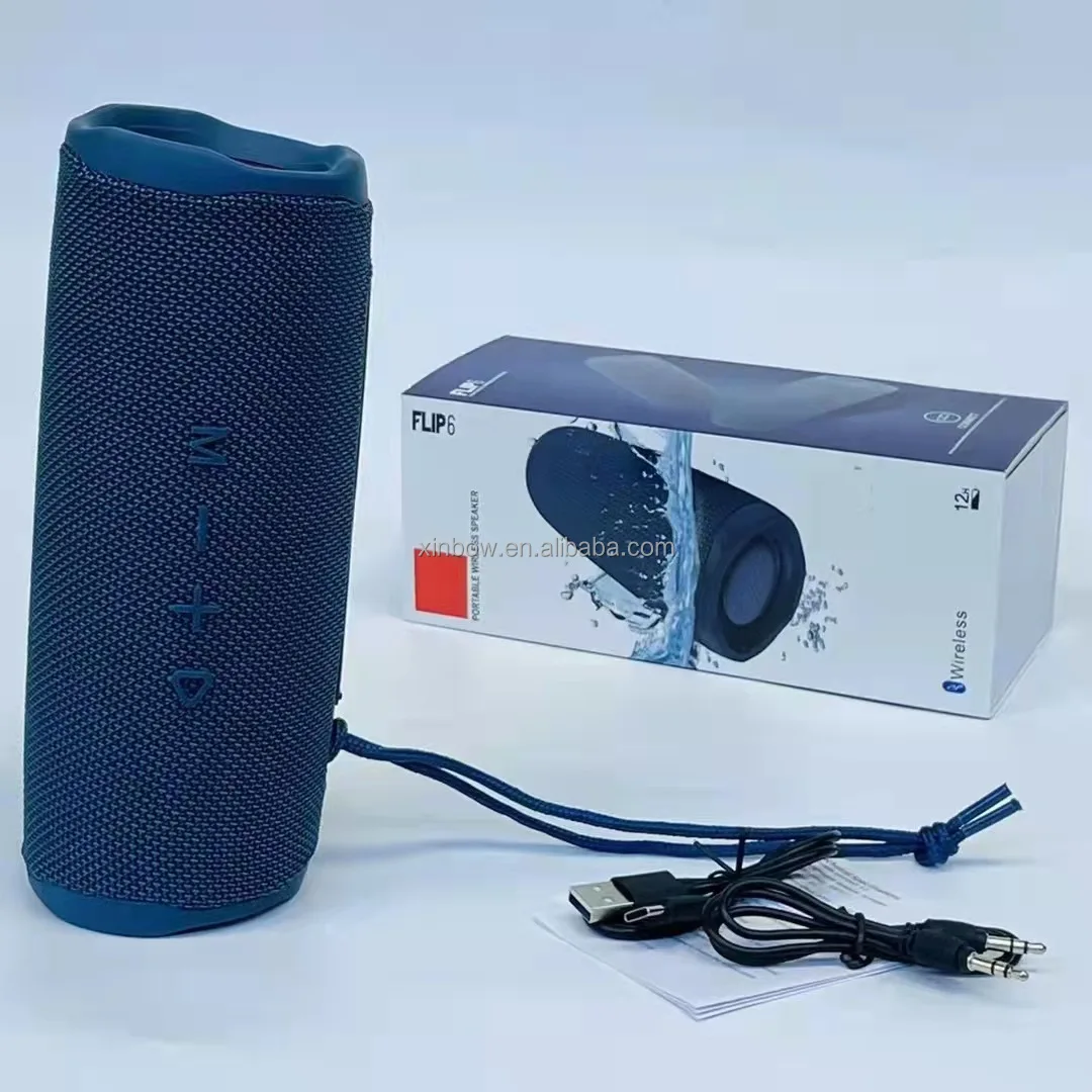 10w Flip6 Speakers Bt5.0 Outdoor Wireless Music Player Partybox Bass Portable Gift Boombox ...