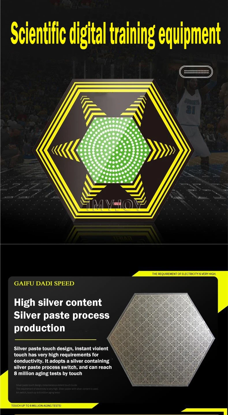 Blaze Pod Response Led Light Reaction Sports Accessory Basketball ...