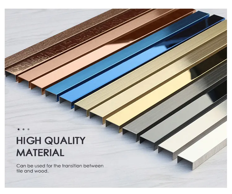 Aluminium U Shaped Edge Trim - Durable & Versatile Solutions