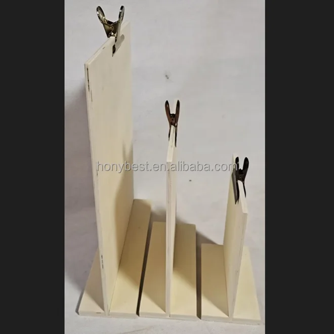 Vintage Custom Clip - A3 A4 A5 Letter Size Wooden Storage Stand