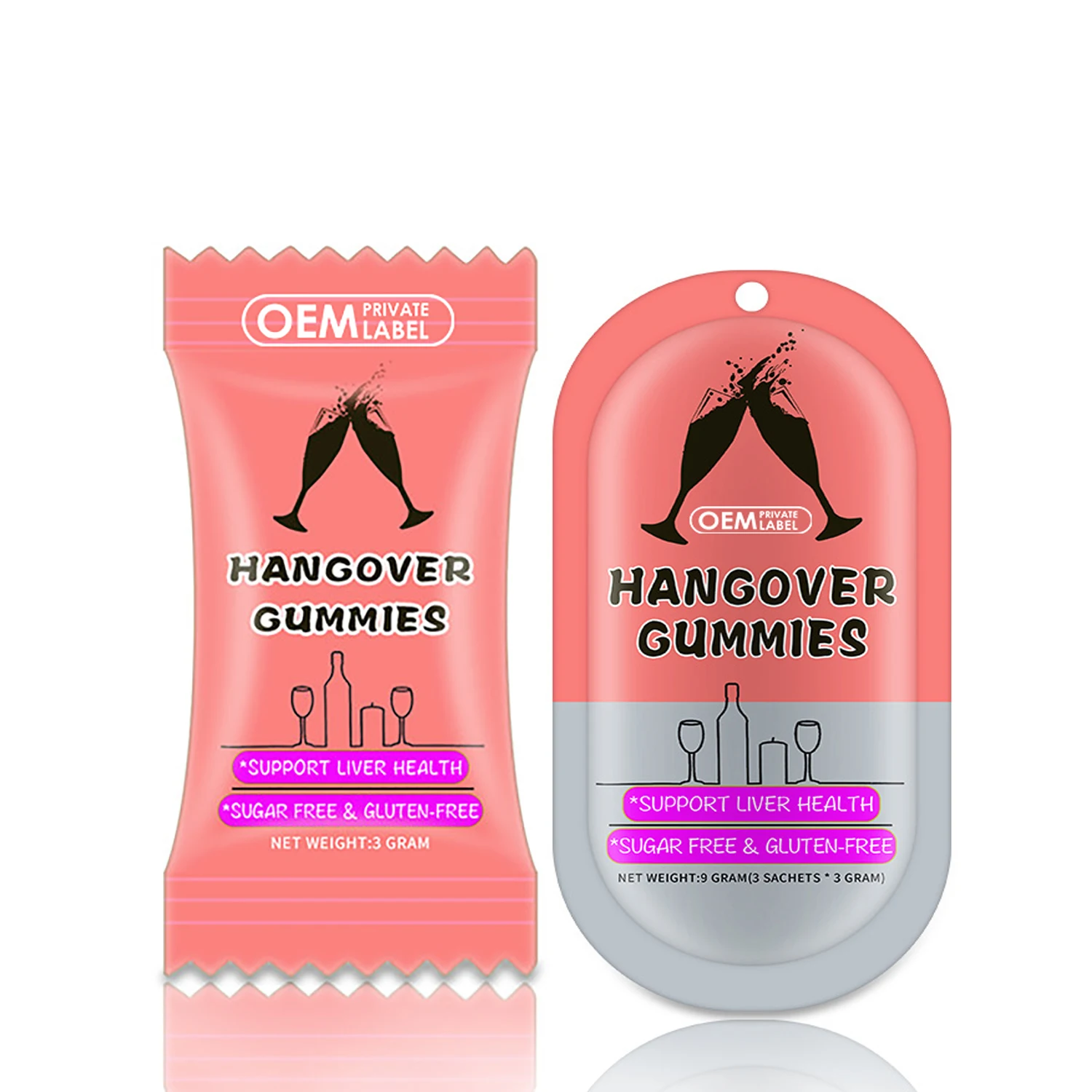 Hangover Gummies - Vegan Liver Detox Anti-Hangover Candies
