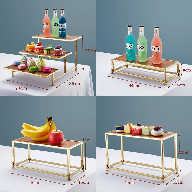 Customized Dessert Table Stands - Elegant Display Racks