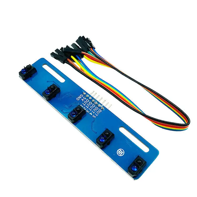 5 Channel Infrared Reflective Sensor Tcrt5000 Kit 5ch Ch Road Ir ...