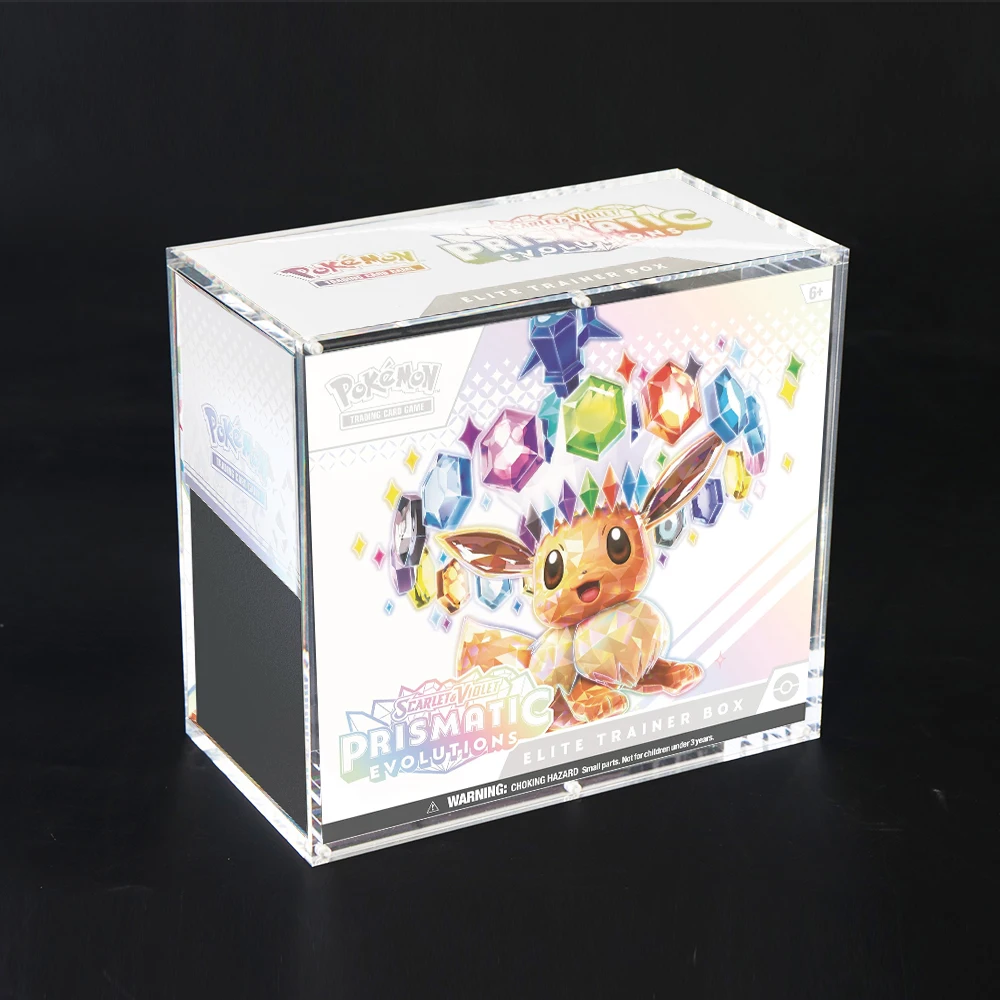 Wholesale Custom Uv-Proof Acrylic Box - TCG Elite Trainer Box Etb