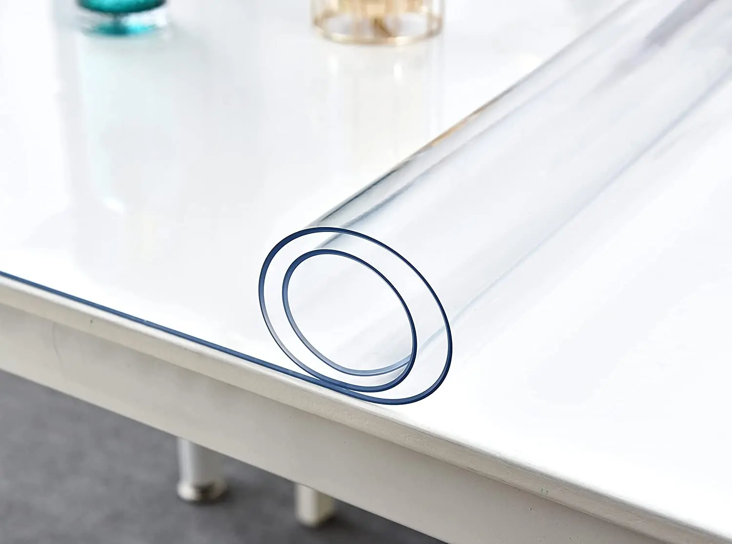 Wholesale Small Clear Pvc Desk Protector Mat Pad 12*24 Inch Plastic ...