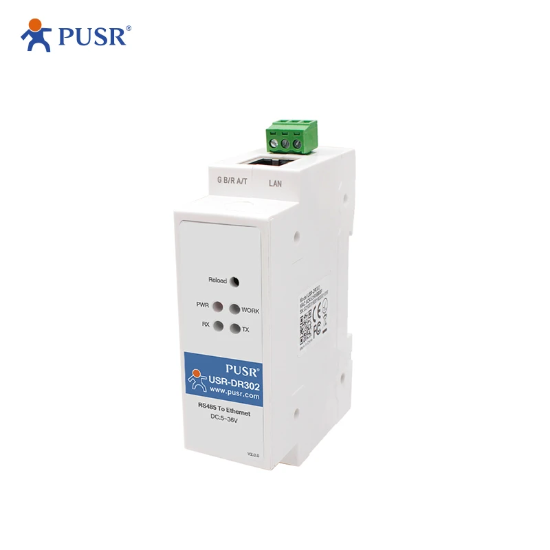 USR-DR302 DIN-Rail Serial RS485 to Ethernet TCP IP Converter Support ... USR-DR302 DIN-Rail Serial RS485 to Ethernet TCP IP Converter Support ...