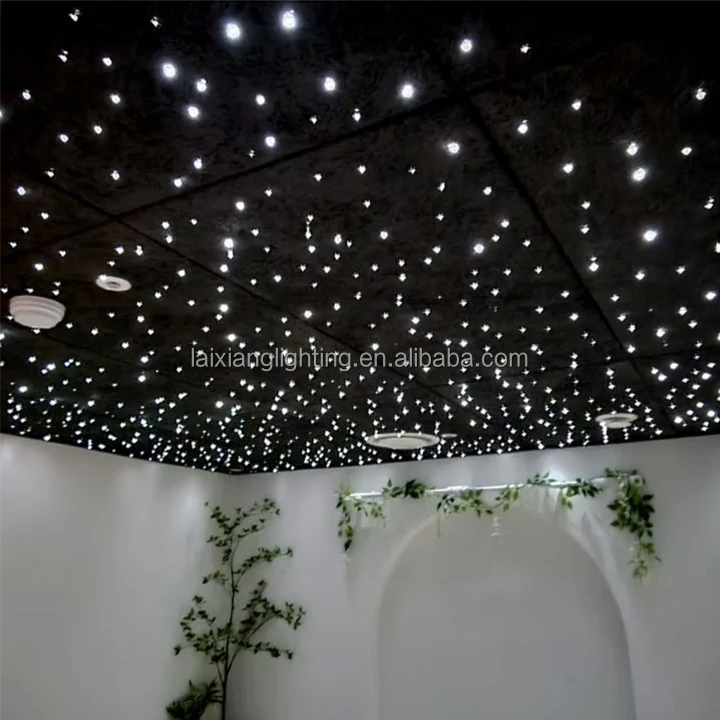 Twinkle RGB Fiber Optic Star Ceiling Light - Remote Control, 2-Year ...