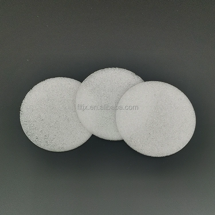 Porous Plastic Sintered Filter Sheet Acid Filter Piece Battery ...
