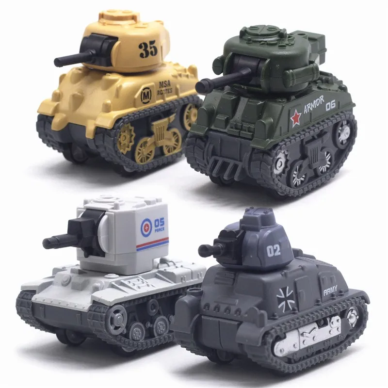 Pull Back Military Toy Tank - Diecast Model HN948751