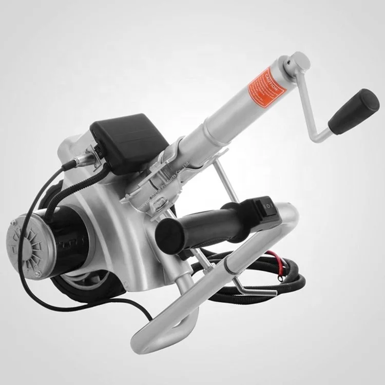 5000LBS Motorized 8'' Caravan Mover 12V Mini Mover Electric Jockey Wheel