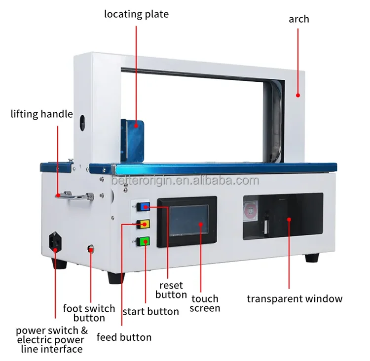 Tp-sm210 Automatic Banding Machine For Paper & Books - Oem & Odm Available