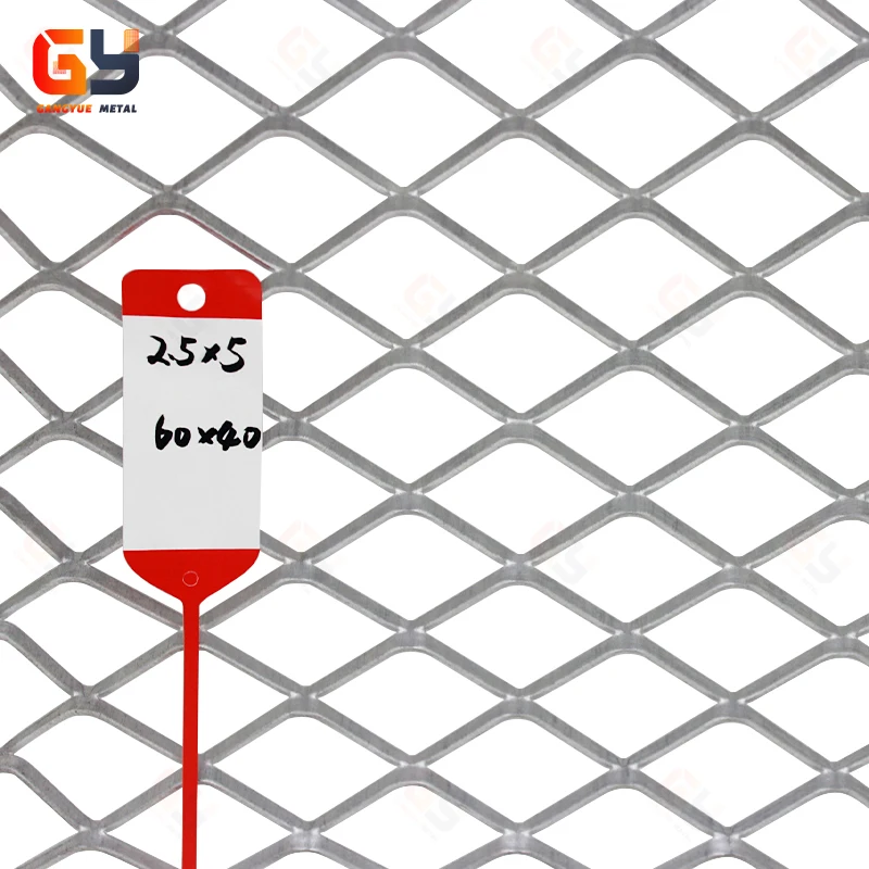 China Factory Galvanized Expanded Mesh Standard Expanded Metal ...