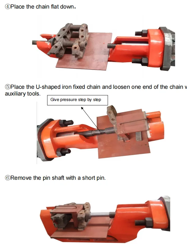 Hot Sale 100/150/200 Ton Portable Track Pin Press - Free Spare Parts