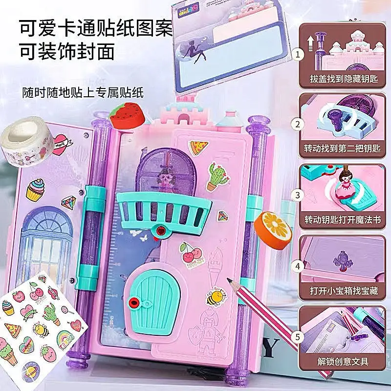 Magic Book Surprise Magic Box Toy for Girls 3-6 Years