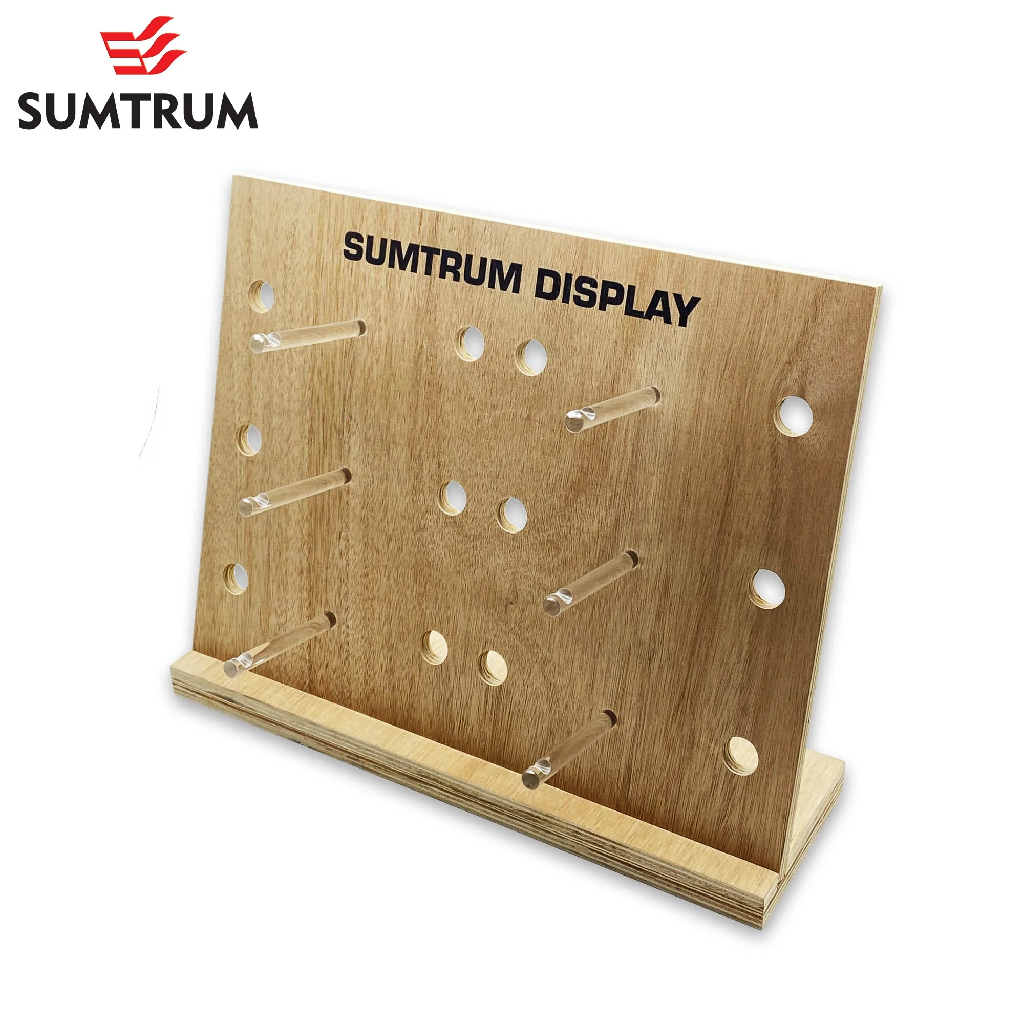 Assemblable Wooden POP Eyewear Display for 6pcs Sunglasses