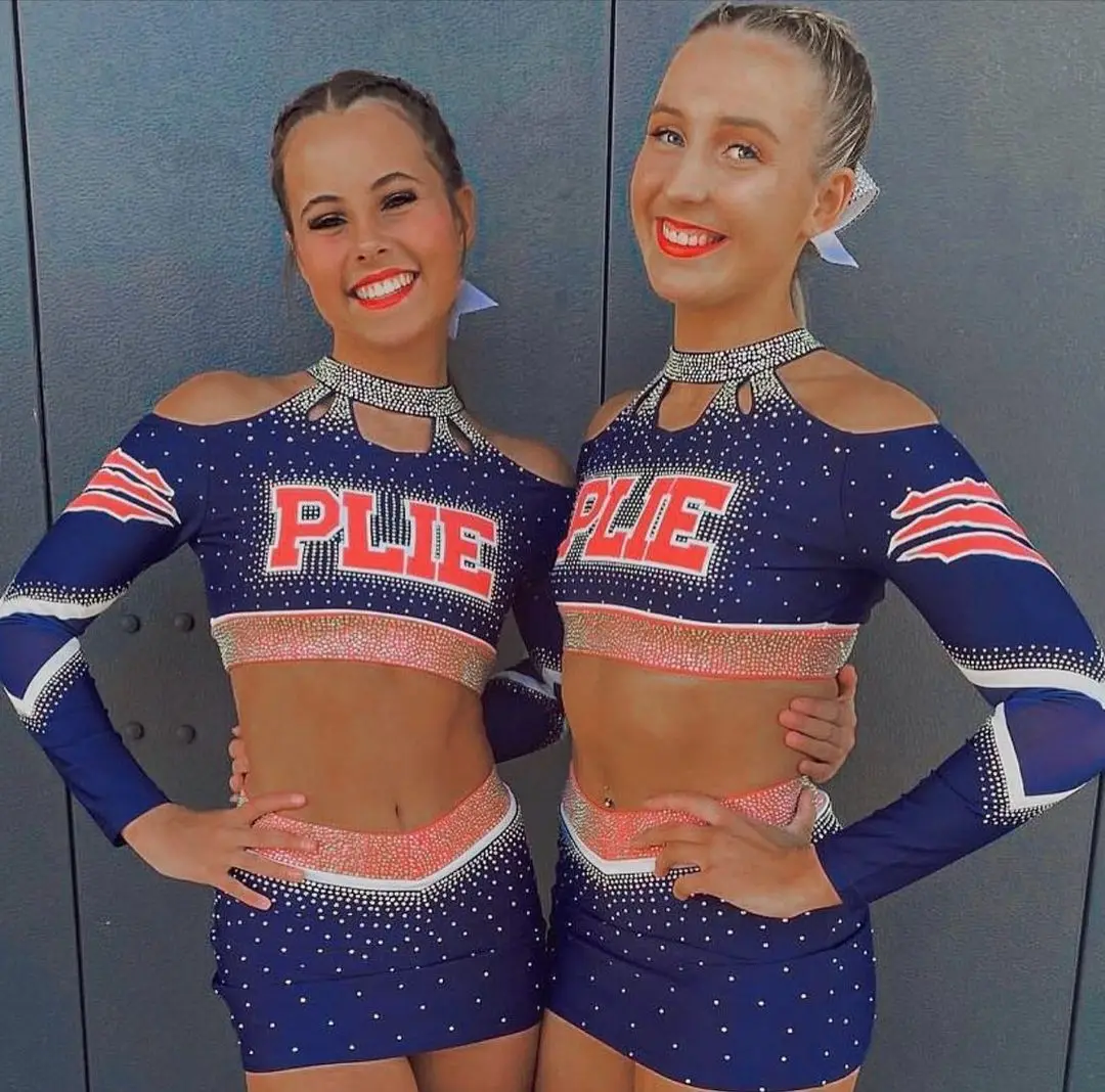 Custom Dandy Competition All Star Long Sleeve Youth Cheer Uniforms for ...