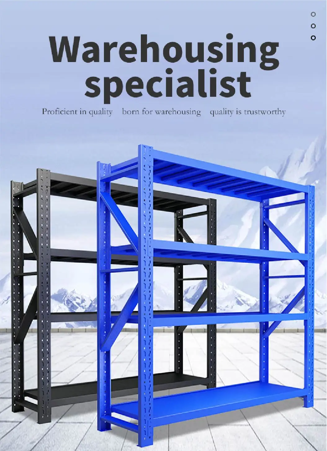 Customated Shelves Pallet Racking Stacking Racks Rack Metal Light Duty ...