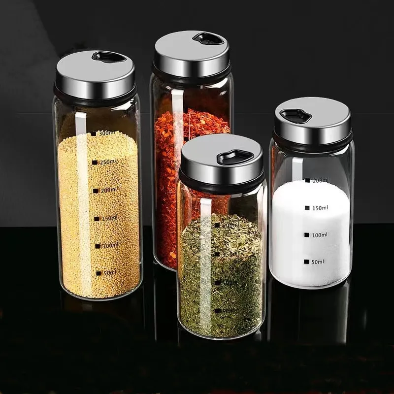 Wholesale Food Kitchen Storage Container With Lids Glass Swivel Cover ...