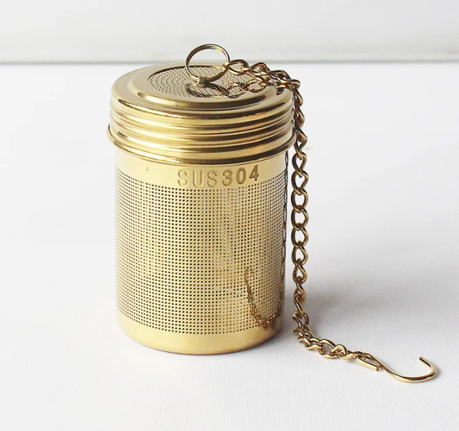 Stainless Steel Strainer Mesh Tea Steeper For Brew Tea Spices Seasoning ...