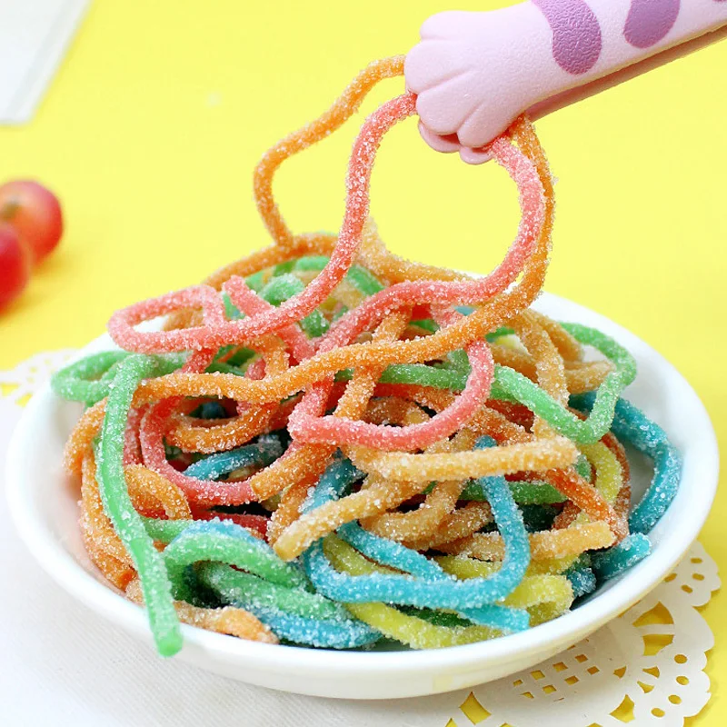 30g Magic Rope Sour Bar Candy Fruit Juice Soft Candy Children's Snack ...