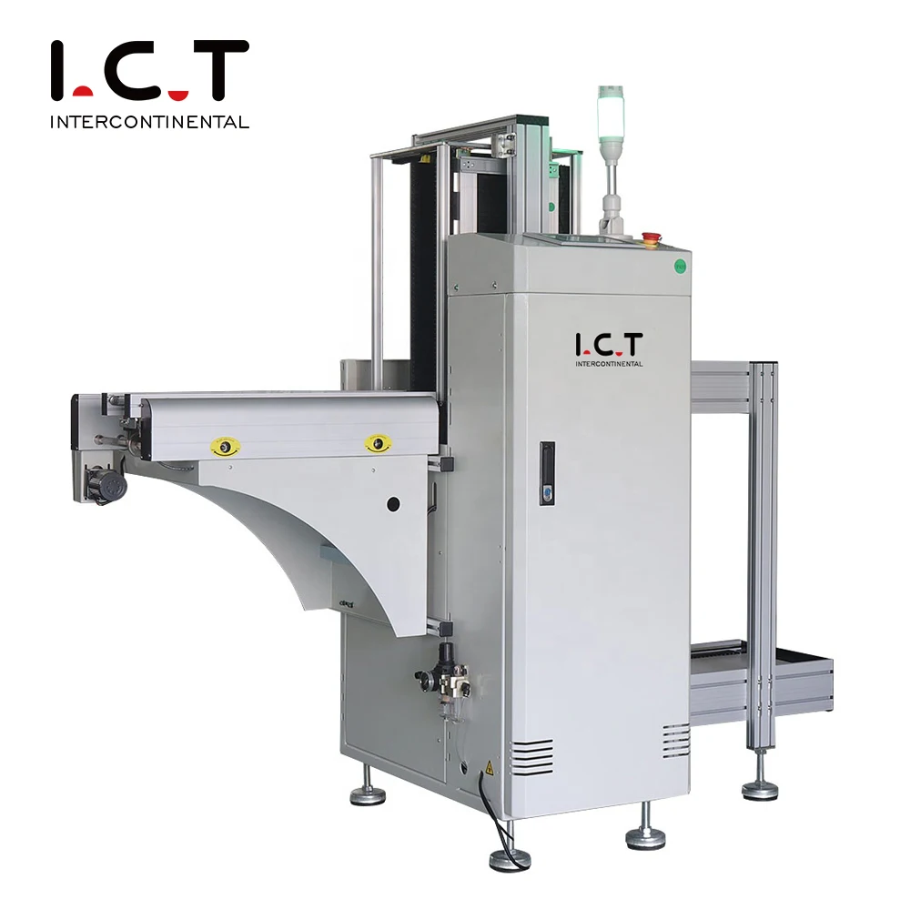 Ict Automatic Smt Handling Magazine Pcb Loader And Unloader Machine ...