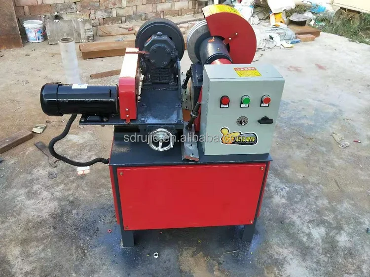 Stainless Steel High Gloss Round Tube Copper Rod Polishing Machine ...