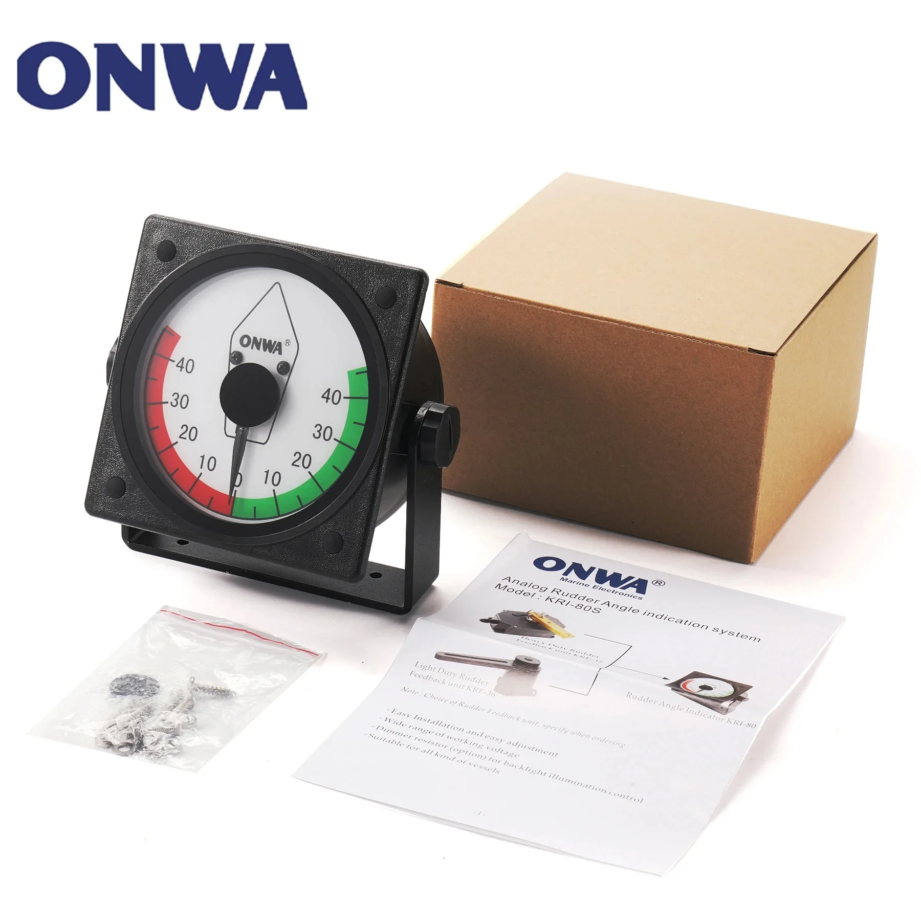 ONWA KRI-80 Rudder Indicator - Reliable Rudder Angle System
