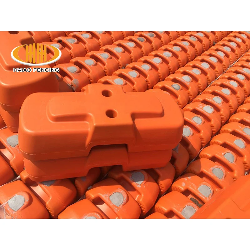 PVC Coated Temporary Fence Concrete Base - Fast & Reusable