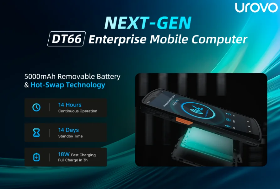 Urovo Handheld PDA DT66 - High-Performance & Versatility