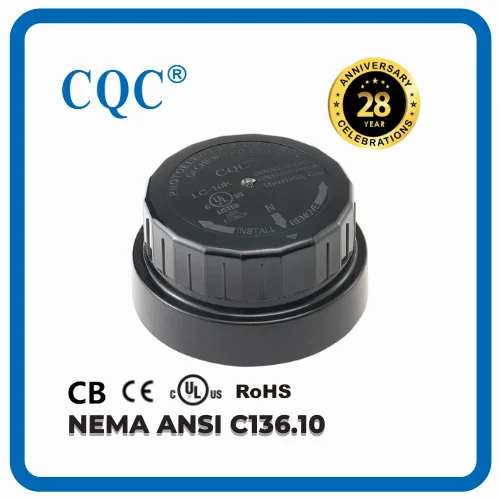 120v Photocell Switch Photocell Receptacle Socket Lc-1lc-10k Ansi C136 ...