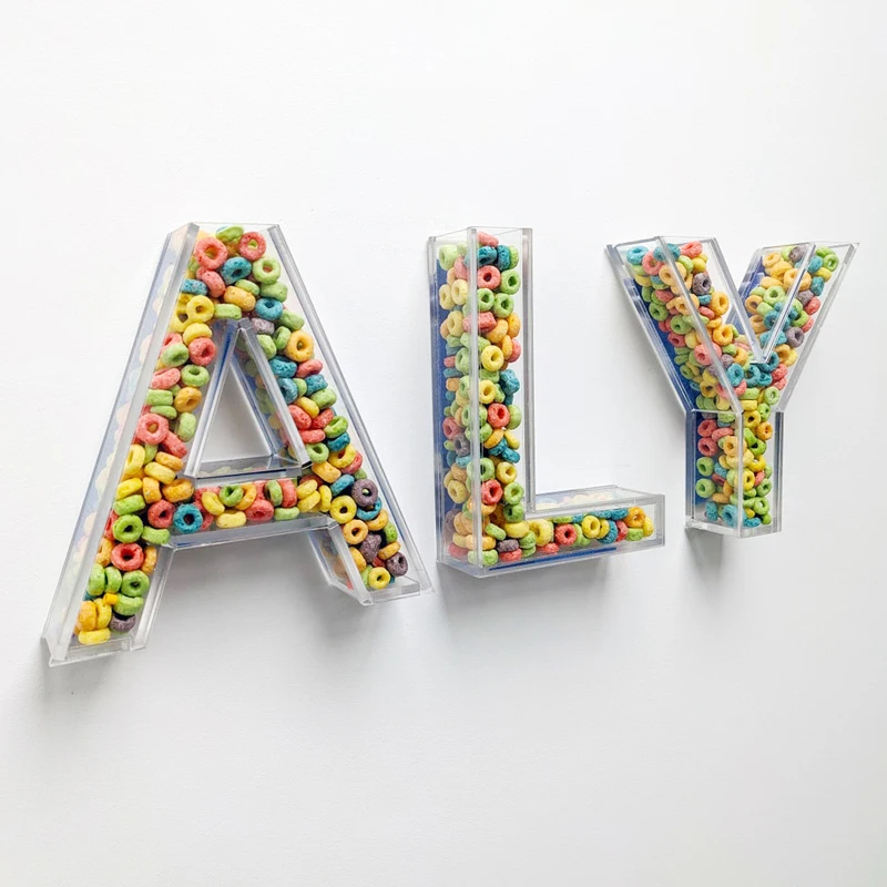 Acrylic Display Rack - Candy Box Display Case for Weddings