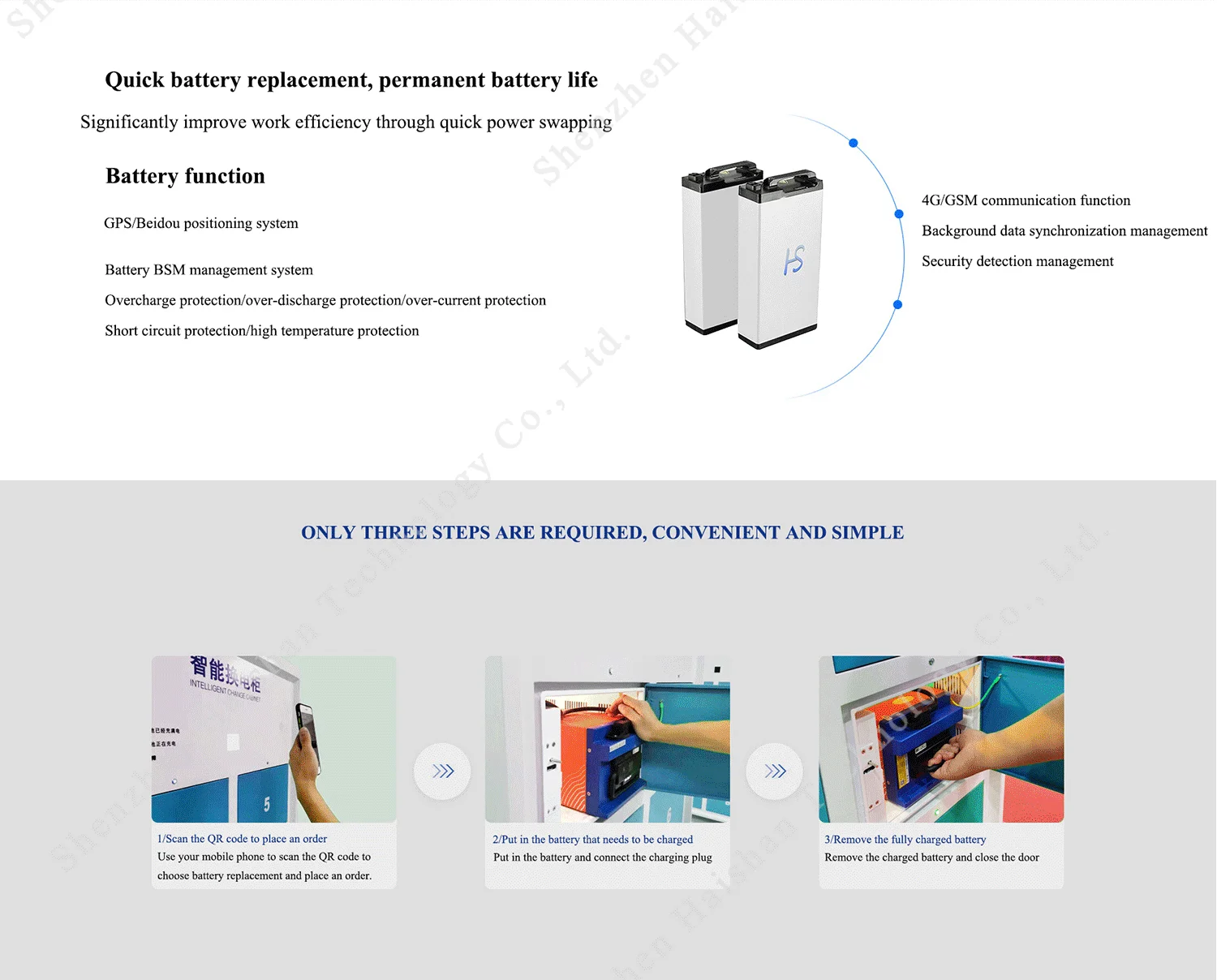 HS 8-Slot Power Swap Cabinet - Fast Charging Solutions