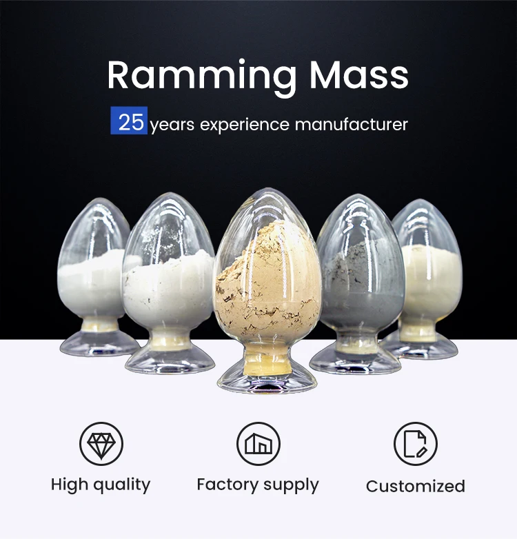 High Purity Magnesite Corundum Ramming Mass for Castables