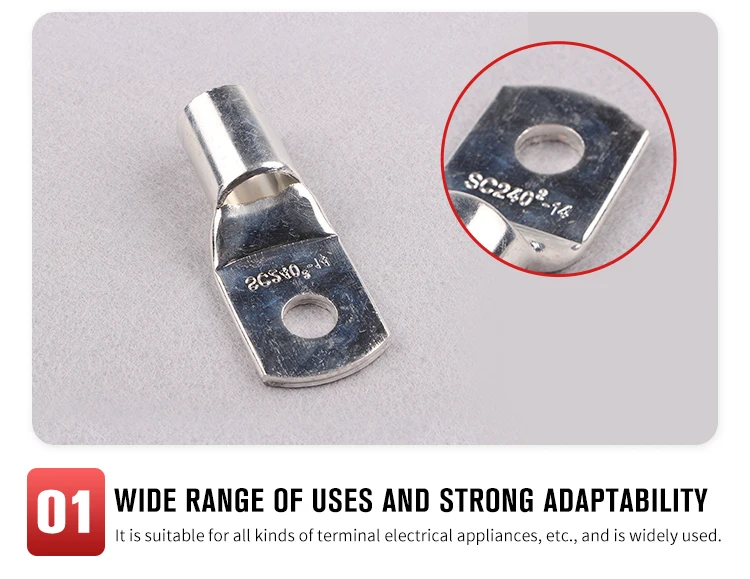 Sc Lug Cable Shoe Cable Copper Lug Terminal - Buy Cable Shoe,Electrical ...