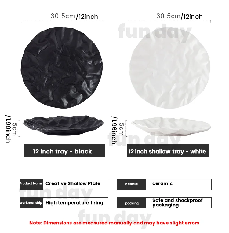 Japanese Rock Shape Irregular Plates Special Shaped Steak Plate Salad ...