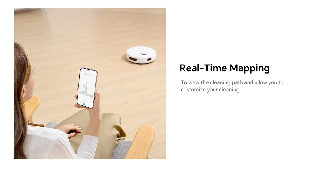 Laser Navigation Robot Vacuum Cleaner with Self Empty Dust Bin