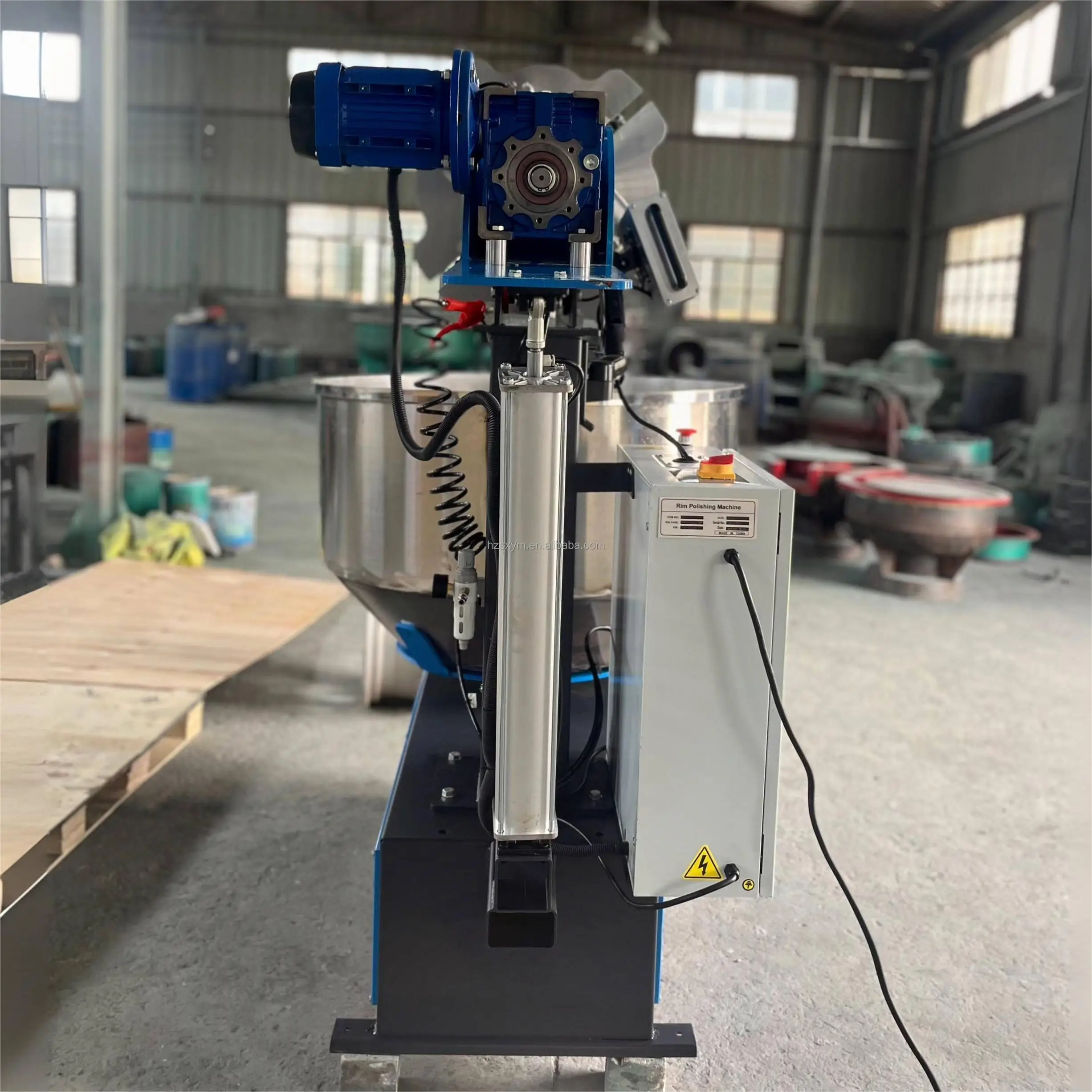 New Automatic Single Wheel Rotary Polisher for Alloy Wheels
