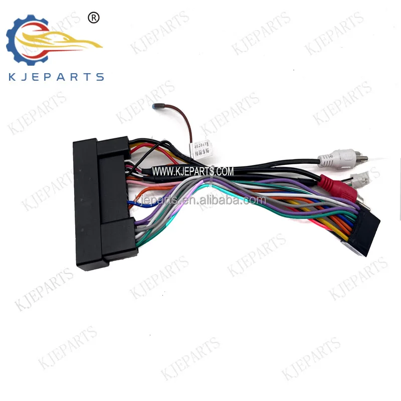 Car Android Player 24pin Adapter Wiring Harness Automobile Cable Set ...