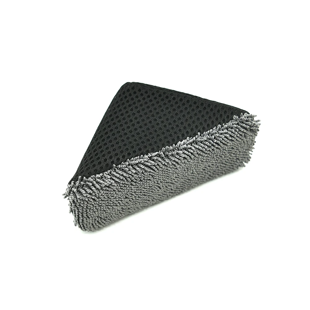 Pinkdetail Car Detailing Tire Shine Applicator Pad Twisted Microfiber ...