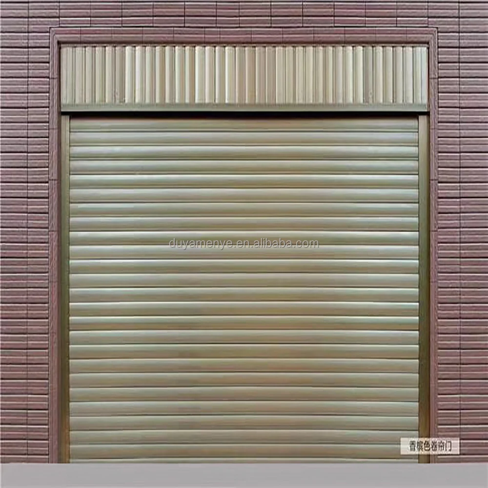 Roller Shutter Door Design Electric Automatic Aluminum Rolling Shutter ...