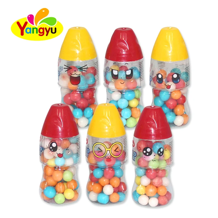 Sweet Fruit Flavor Puffed Candy Colorful Hard Candy - Buy Hard Candy ...